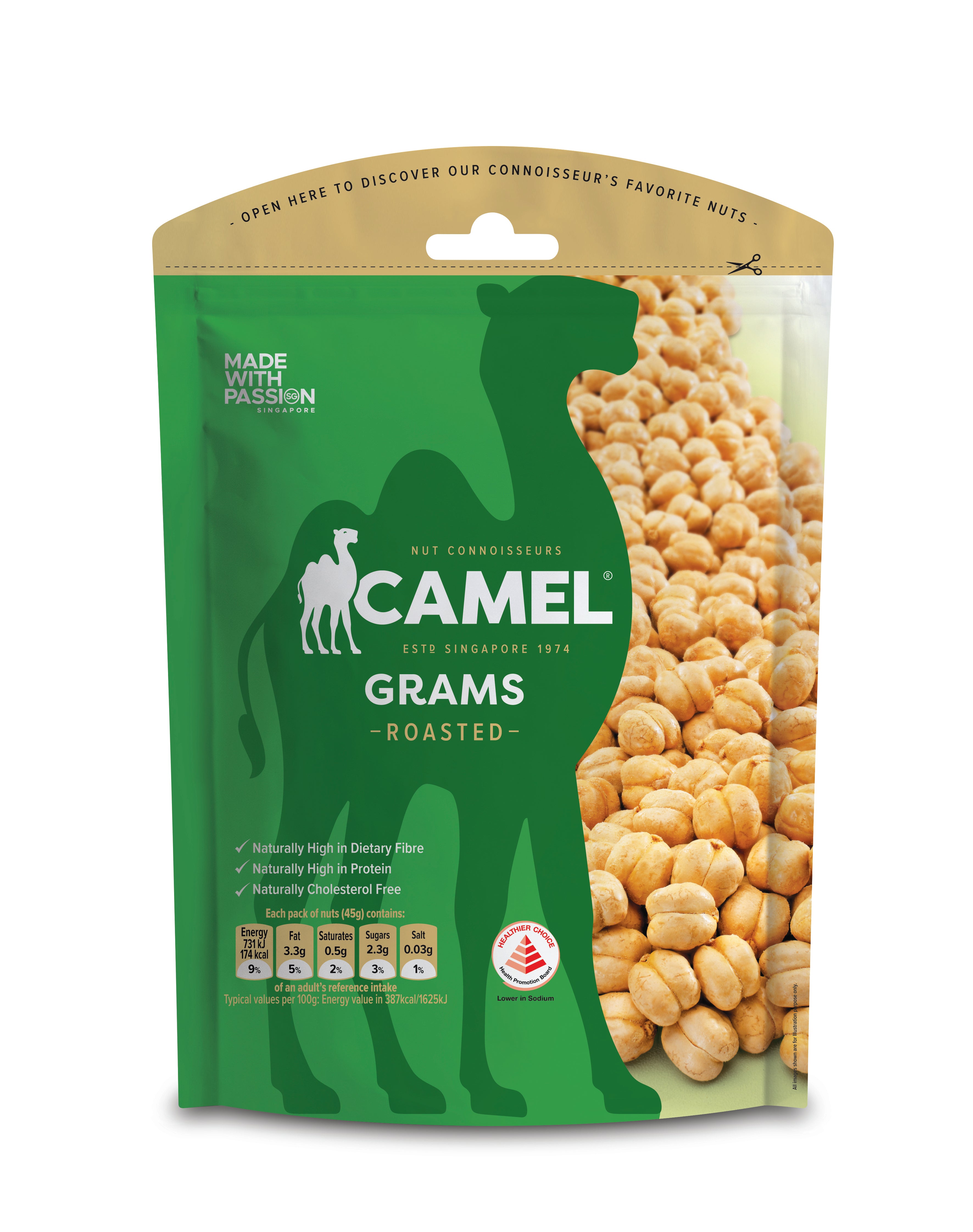 Roasted Grams – Camel Nuts
