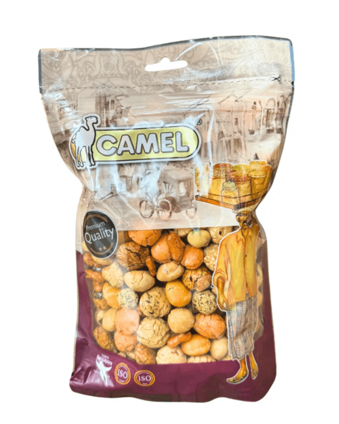 Adenishiki – Premium Japanese Snack Mix with Peanuts & Seafood – Camel Nuts