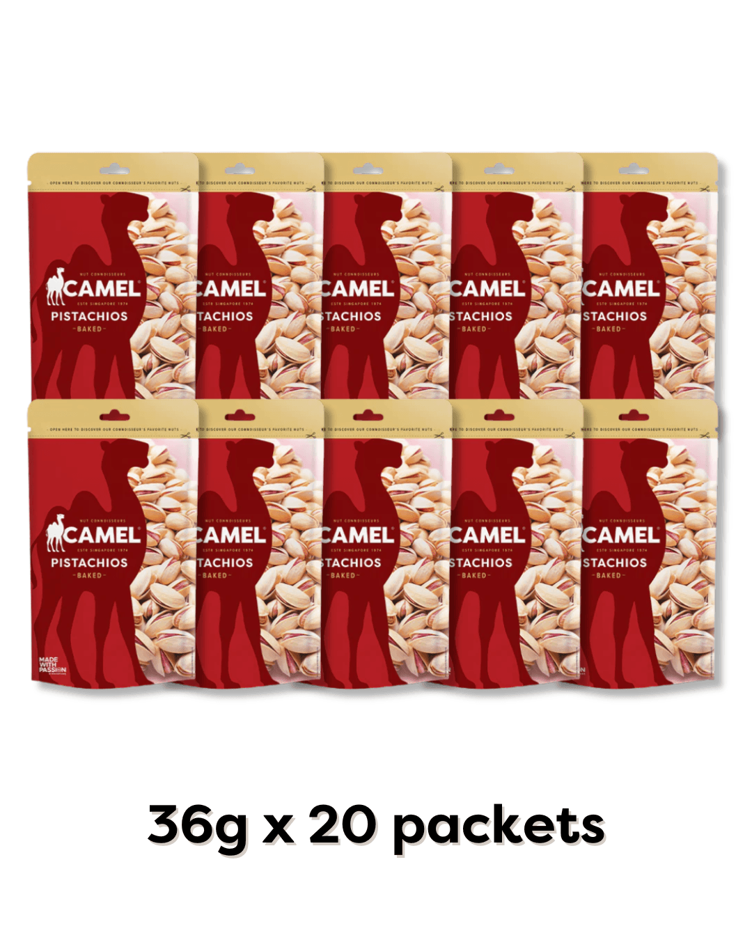 Baked Pistachios Mini Pack – Healthy, Crunchy & Lightly Salted Nut ...