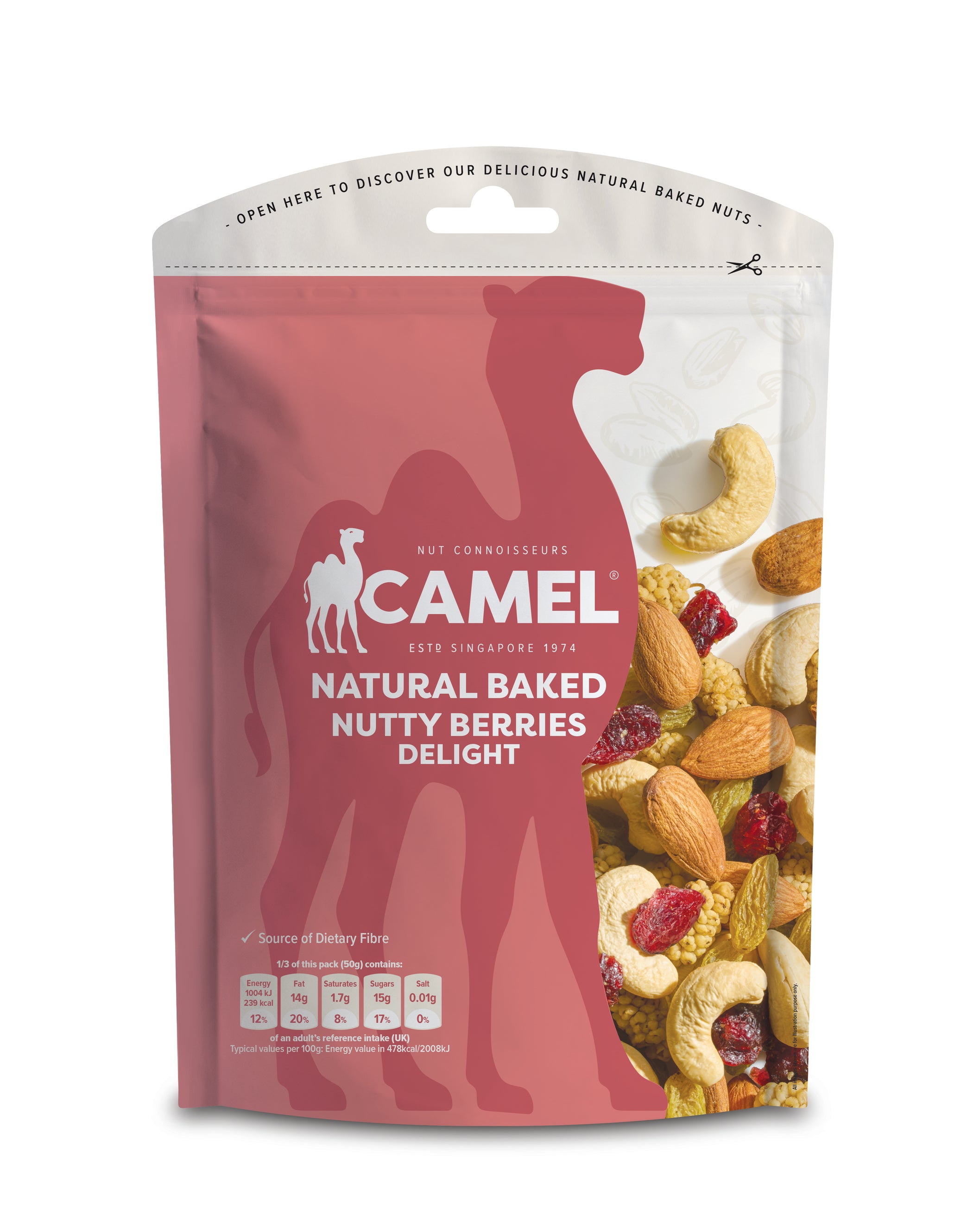 Natural Nutty Berries Delight – Camel Nuts