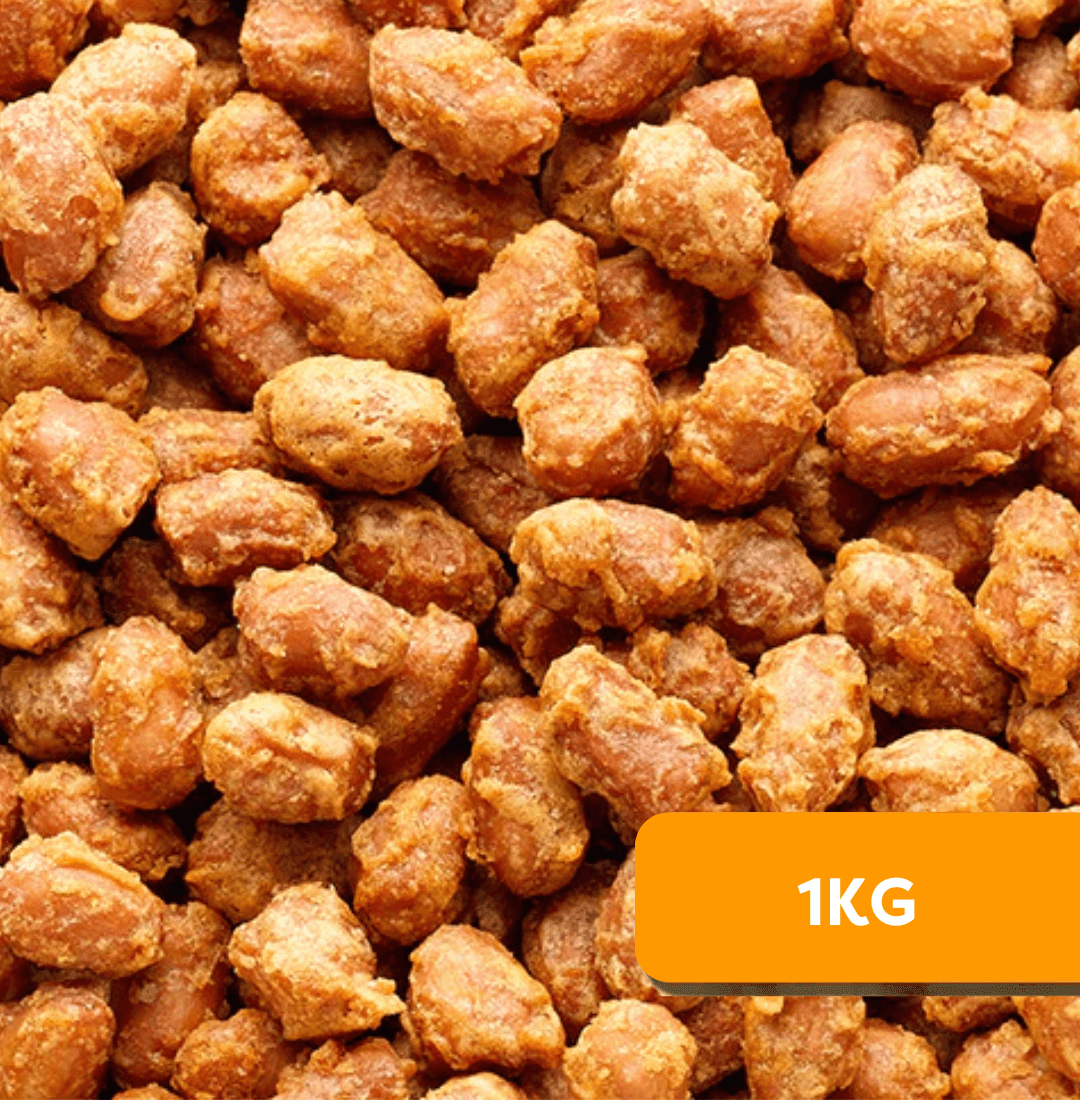 Cracker Peanuts 1kg – Savory Garlic-Coated Nut Snack – Camel Nuts