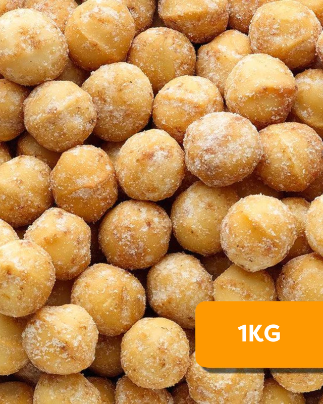 Honey Macadamias 1kg – Sweet & Crunchy Premium Nut Snack – Camel Nuts
