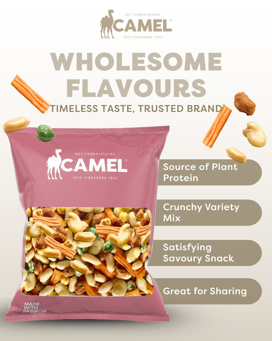 Mixed Snacks 300g – Camel Nuts