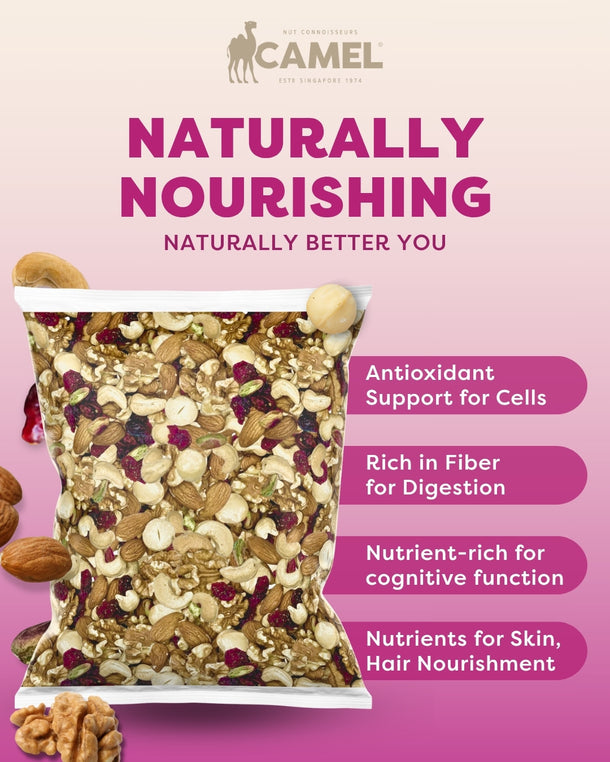 Natural Baked Ruby Mix 1kg – Camel Nuts
