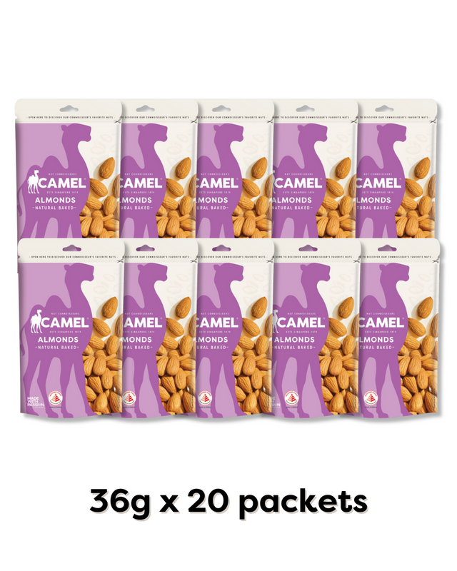Natural Baked Almond Nuts – Camel Nuts