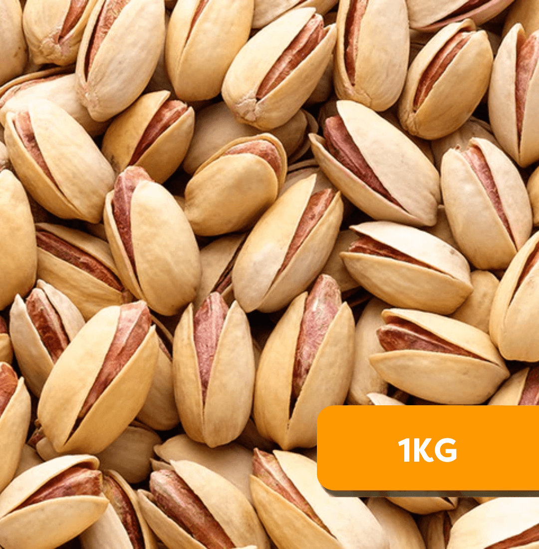 Baked Pistachios 1kg – Healthy, Crunchy & Lightly Salted Nut Snack – Camel Nuts